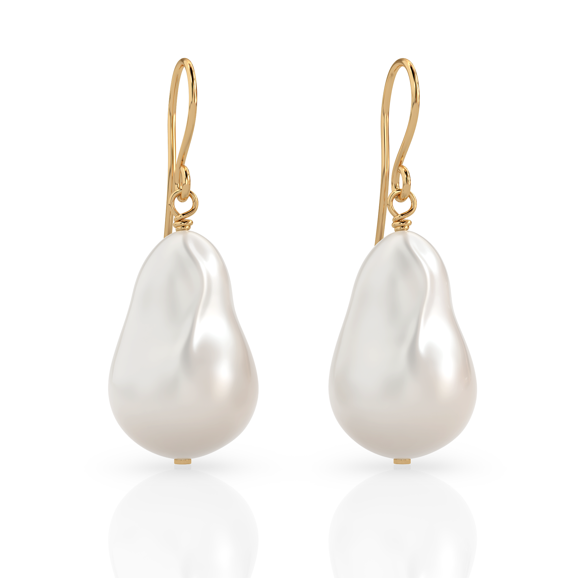 Baroque Pearl Dangle – SueShimmers