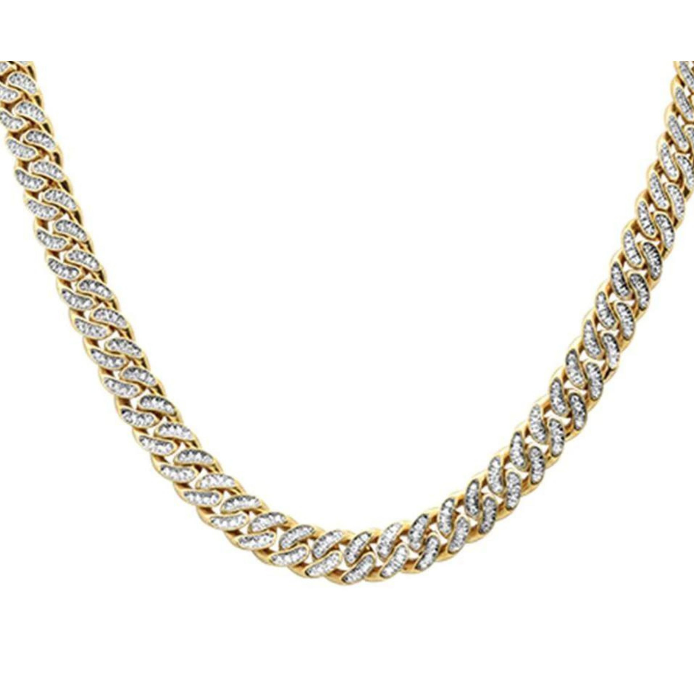 5mm Diamond Cuban Necklace – SueShimmers